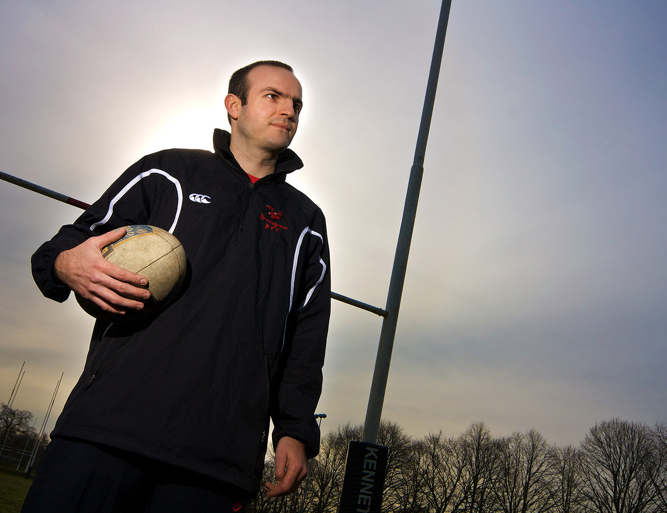 On Location Headshot for Rugby Coach - Arcanum Design Solutions