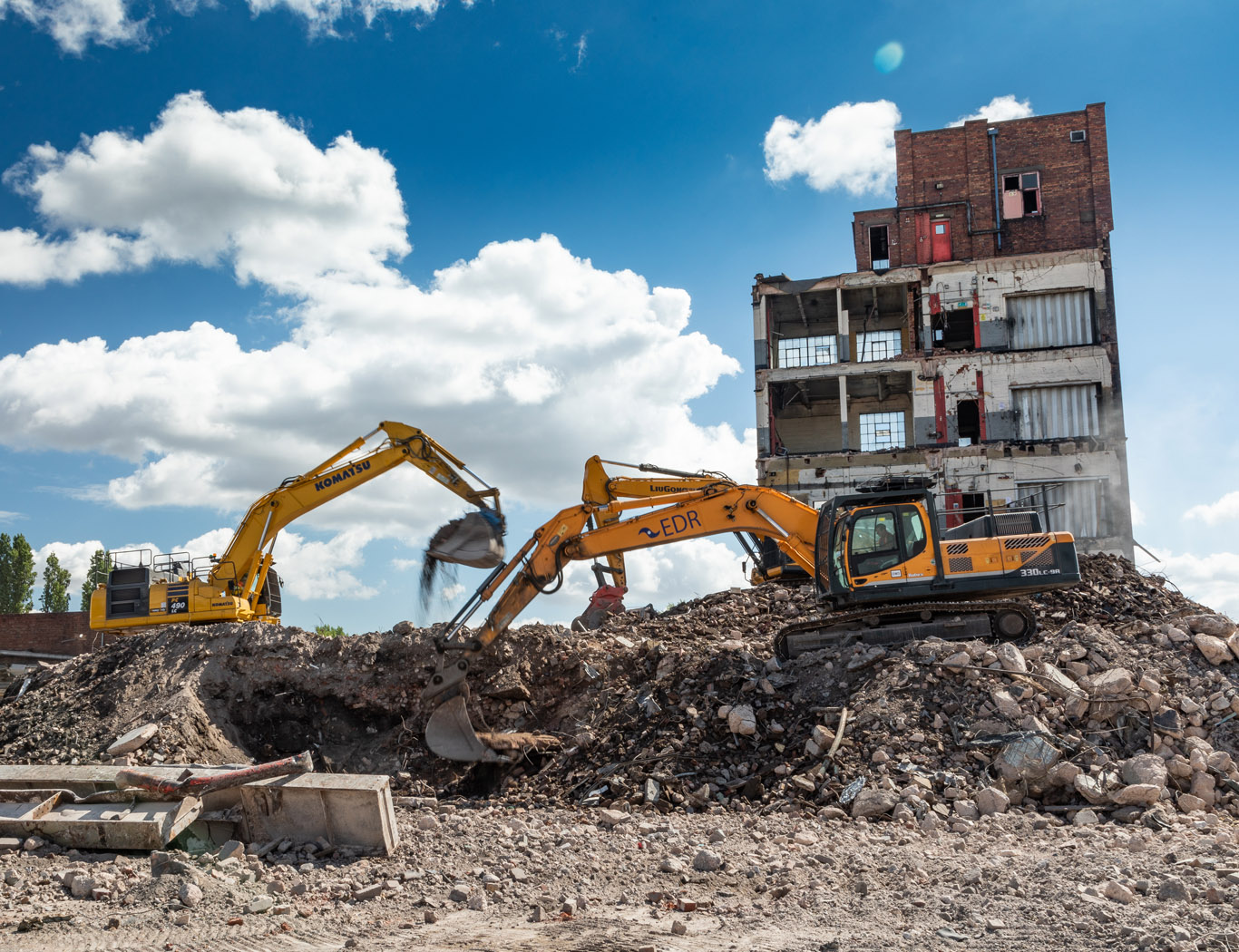 Wolverhampton Demolition Site Photography - Arcanum Design Solutions